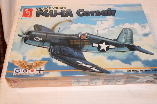 1/48 Scale AMT, F4U-1A Corsair Airplane Model Kit #8873 Sealed | eBay