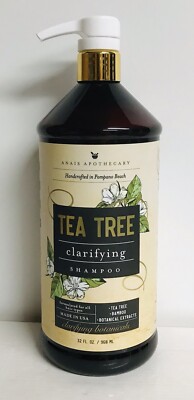 Anais Apothecary ~ Tea Tree Clarifying Shampoo with Bamboo & Castor Oil ...