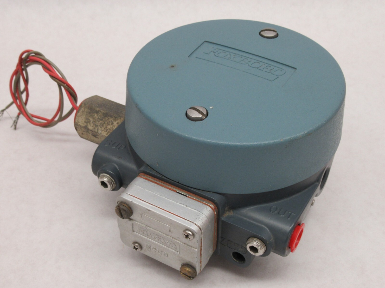 Foxboro Current To Air Converter E-69F-BH2 10-50MA in, 3-15, 19-23 psi ...