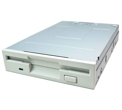Lettore Floppy Disk drive 3,5" FDD 1,44 MB Alps NUOVO Bianco interno 3. ...
