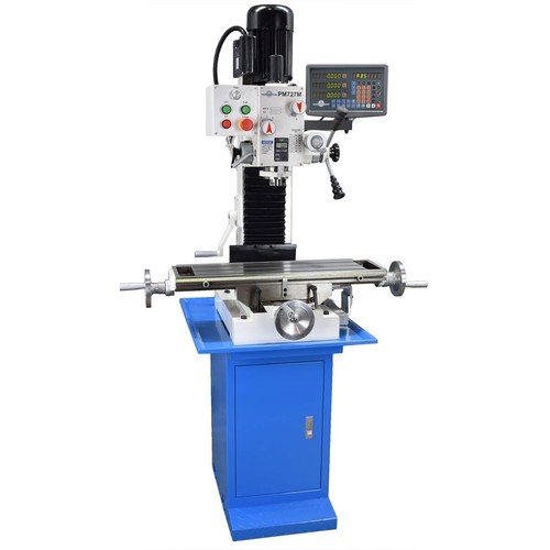 PM-727M Precision Benchtop Milling Machine w/ 3 Axis DRO & STAND! FREE ...