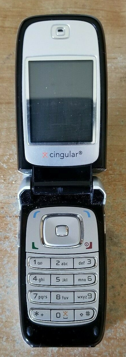 Nokia RM-162 AT&T Cingular Flip Phone | eBay