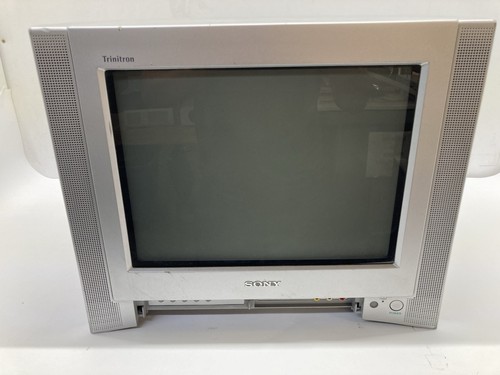 Sony Trinitron 13” KV-13FS100 Gaming CRT TV -No Remote - TESTED | eBay