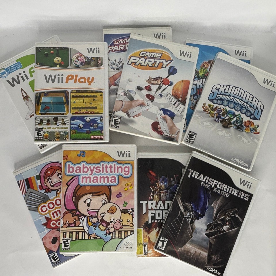 Nintendo Wii Game Collection Bundle Lot Of 19 Video Games | eBay