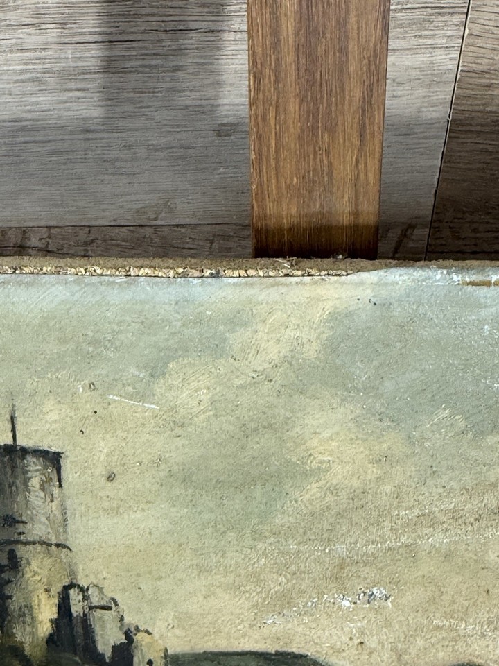 Original Hans Reifferscheid Oil Painting On Canvas Over Board German ...