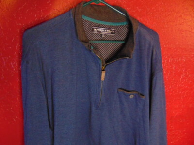 Pebble Beach Performance Golf Pullover 1/4 Zip Long Sleeve Men's XL | eBay