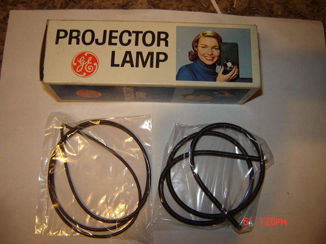 Bell & Howell 385 Projector 2 Wire Belts, & 1 Bulb, New | eBay