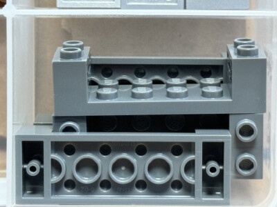 LEGO Parts - Dark Bluish Gray Technic, Brick 2 x 6 Axle Holes - No ...