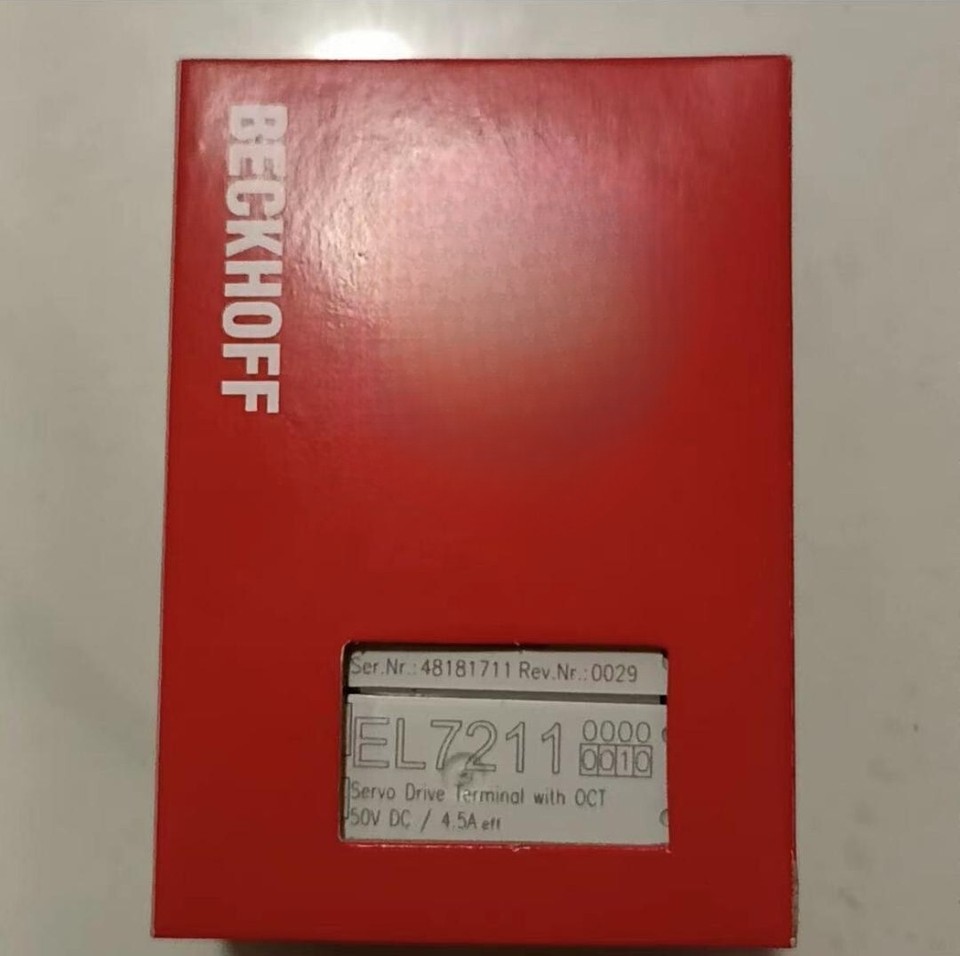 New Beckhoff EL7211-0010 PLC Module In Box Expedited Shipping | eBay