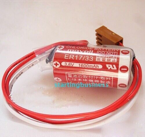 3PC PLC Battery for 3G2A9-BAT08 ER17/33(2/3A 3.6V) 1600mah | eBay