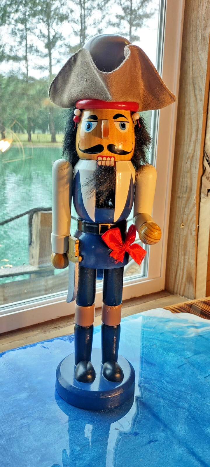 2012 Nutcracker Hanse Pirate Sword & Hat 14" Tall SEE VIDEO | eBay
