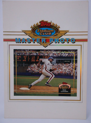 1993 Topps Stadium Club Jumbo Master Photo DOC GOODEN NY METS 5x7 | eBay
