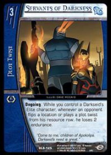 VS System: Servants of Darkness [Played] DC Legion of Super Heroes TCG ...