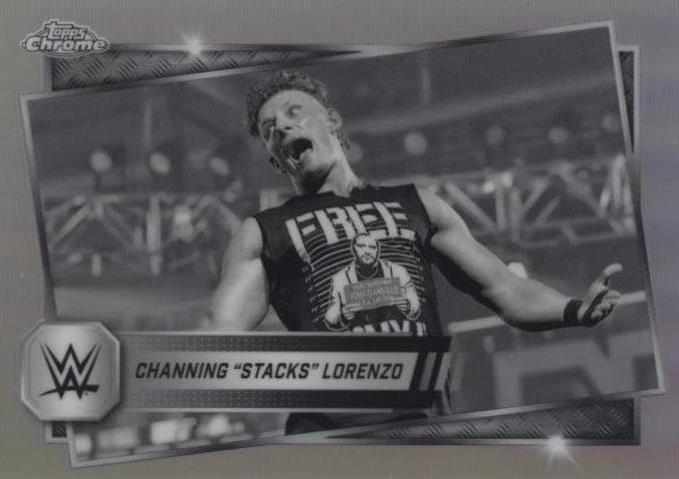 2025 Topps Chrome WWE - Channing "Stacks" Lorenzo #181 Sepia Refractor ...