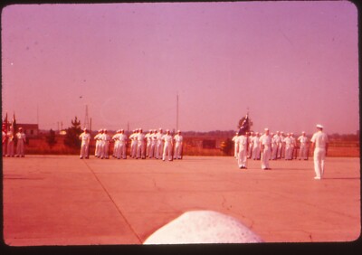 Vintage Photo Film Slide 1960's Navy Graduation Parade | eBay