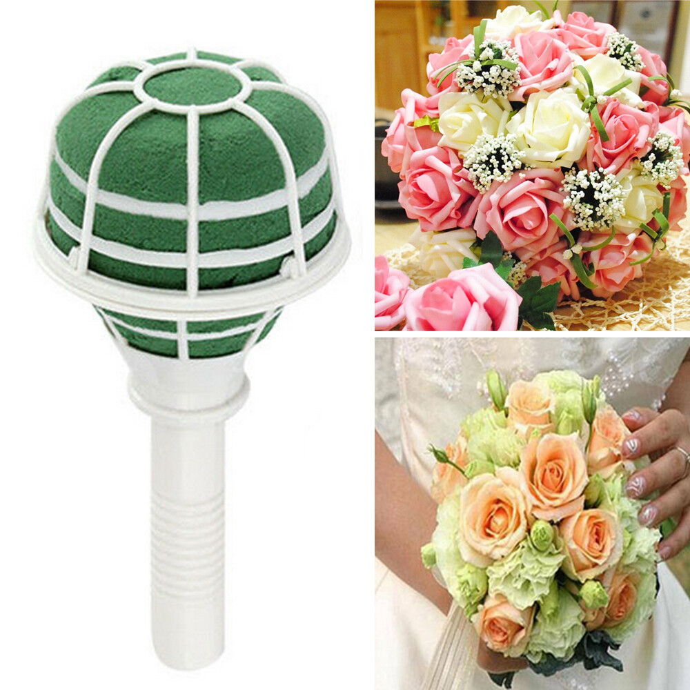 Bouquet Holder With Plastic Handle FloraCraft Gala Bouquet Holder With