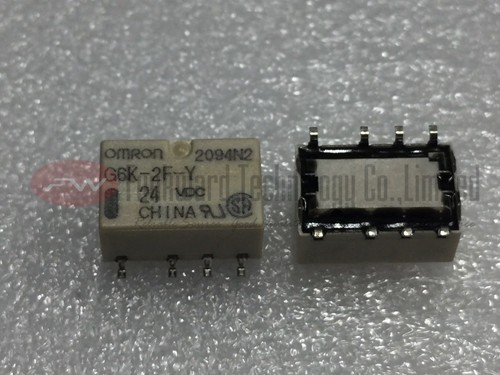 OMRON G6K-2F-Y 24VDC SMD TELECOM DPDT Signal Relay x 2PCS NEW | eBay.de