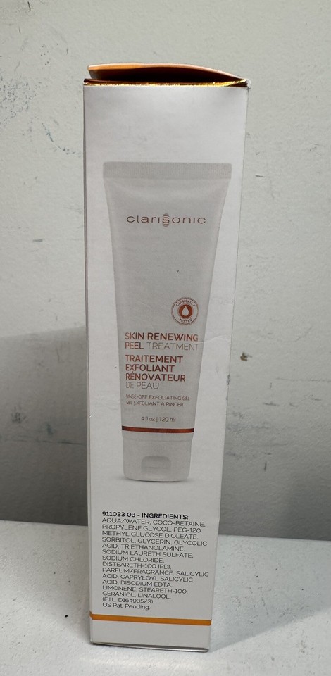Clarisonic Skin Renewing Peel Treatment Rinse Off Exfoliating Gel 4oz ...