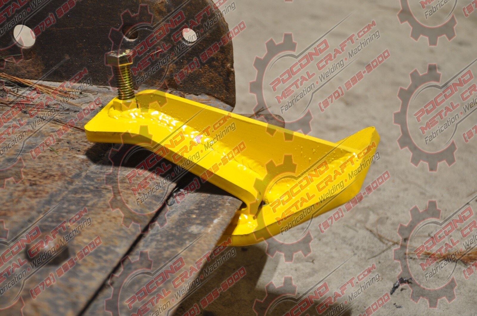 Tractor Bucket Ski Edge Turf Tamer Skid Protector Snow Removal ...