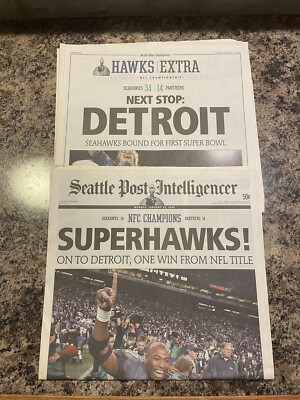 2006 Seattle Seahawks NFC Champions Football Newspaper | eBay