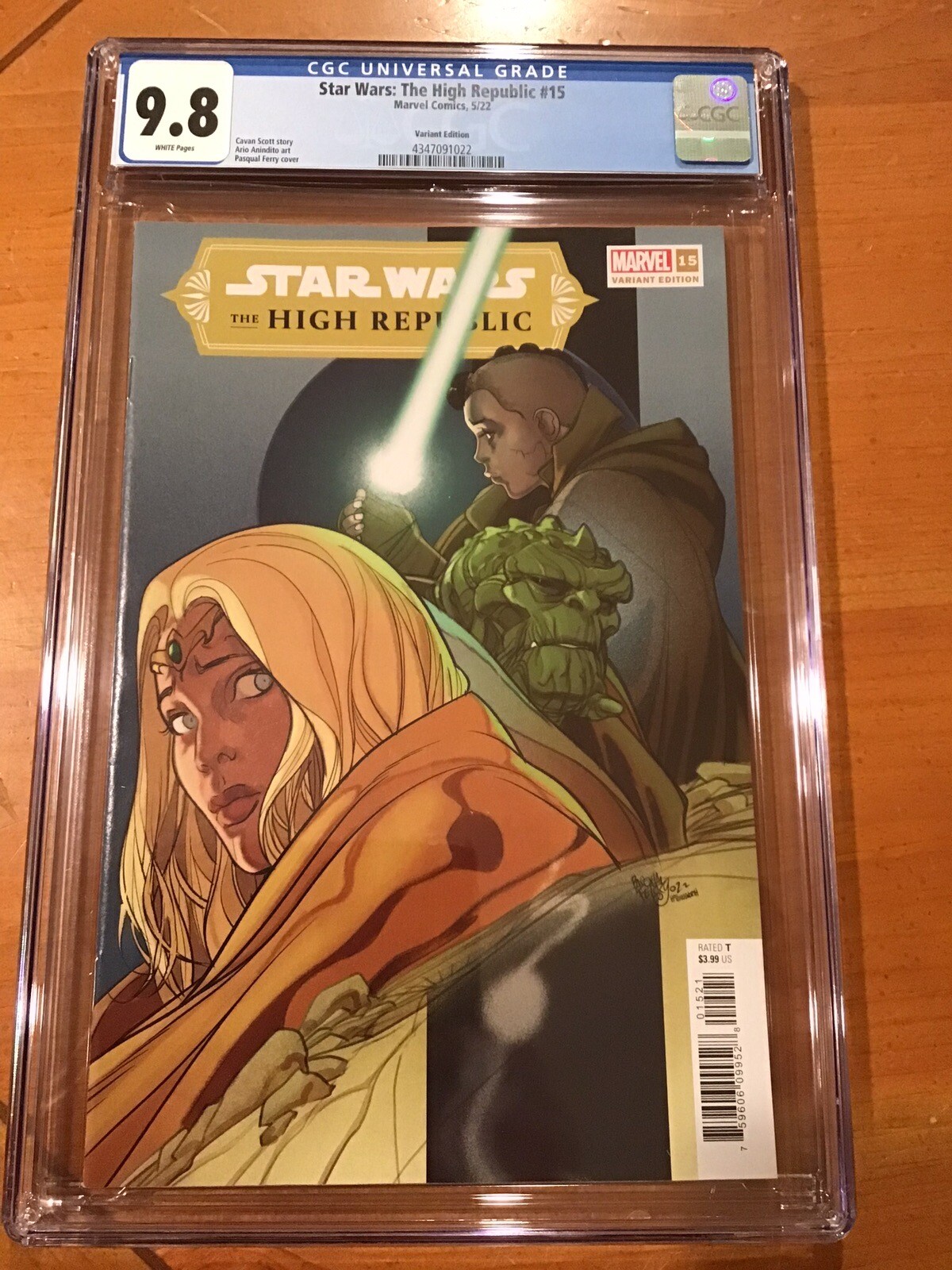 Star Wars High Republic 15 CGC 9.8 1st Leveler Variant | eBay