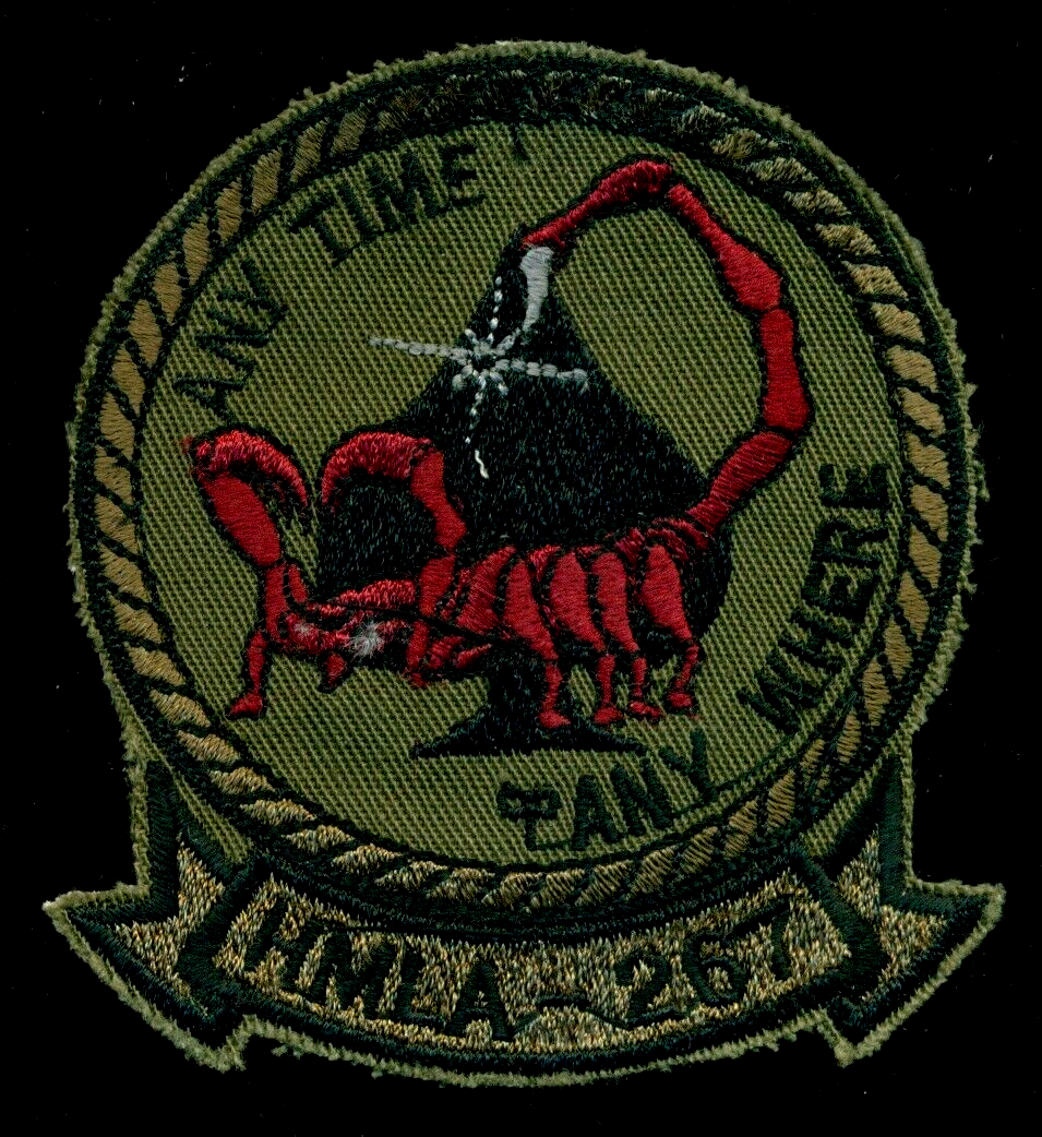 USMC HMLA-267 Marine Light Attack Helicopter Squadron Stingers Patch J ...