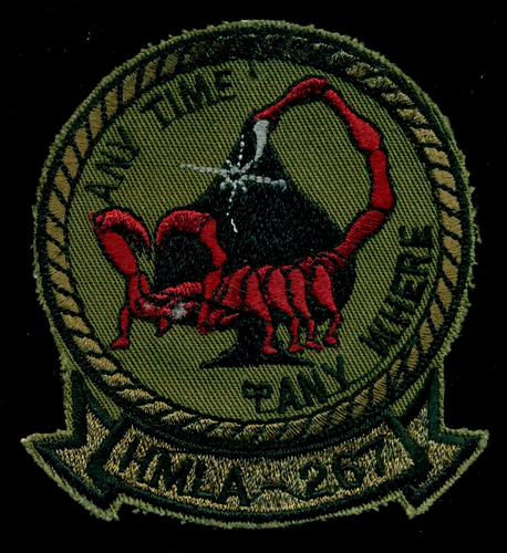USMC HMLA-267 Marine Light Attack Helicopter Squadron Stingers Patch J ...