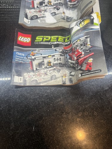 LEGO 75876 Porsche 919 Hybrid and 917K Pit Lane Not Complete Ships Asap ...