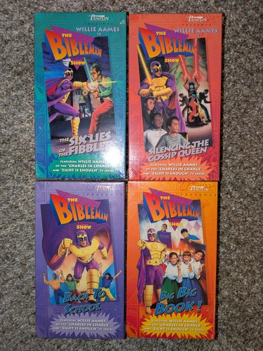 The Bibleman Show VHS Lot Of 4 Big Big Book 1995 Pamplin RARE SEALED | eBay