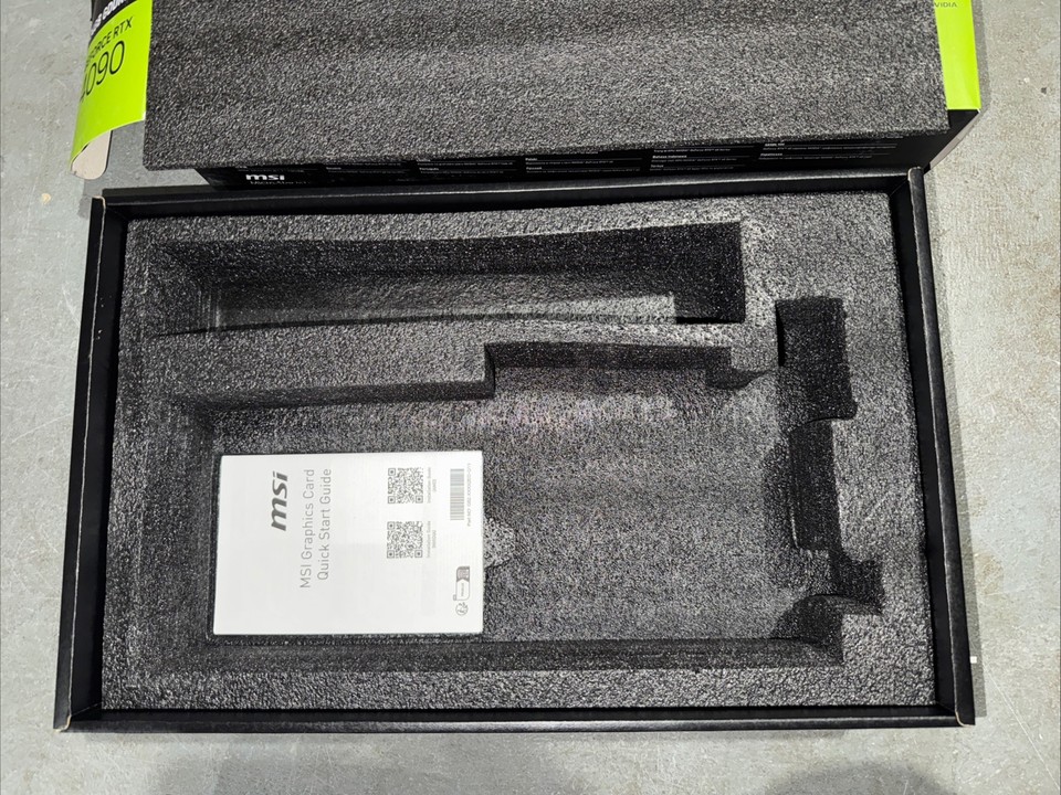 (Box Only) Box For MSI RTX 4090 24GB Ventus 3X E 24GB OC GPU *As Is* | eBay