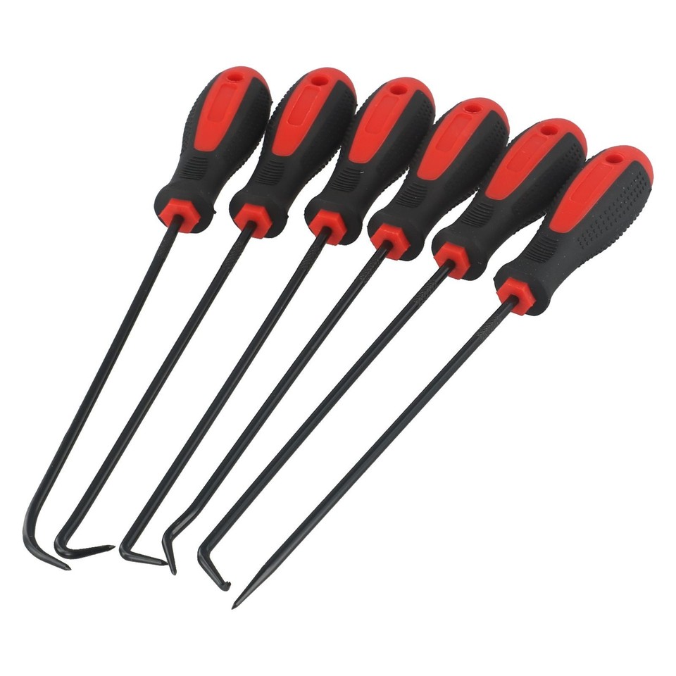 Essential Car Pick and Seal Remover Tool Set with 6pcs Extra Long Picks ...