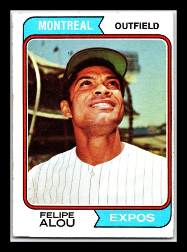 1974 Topps #485 Felipe Alou Montreal Expos | eBay