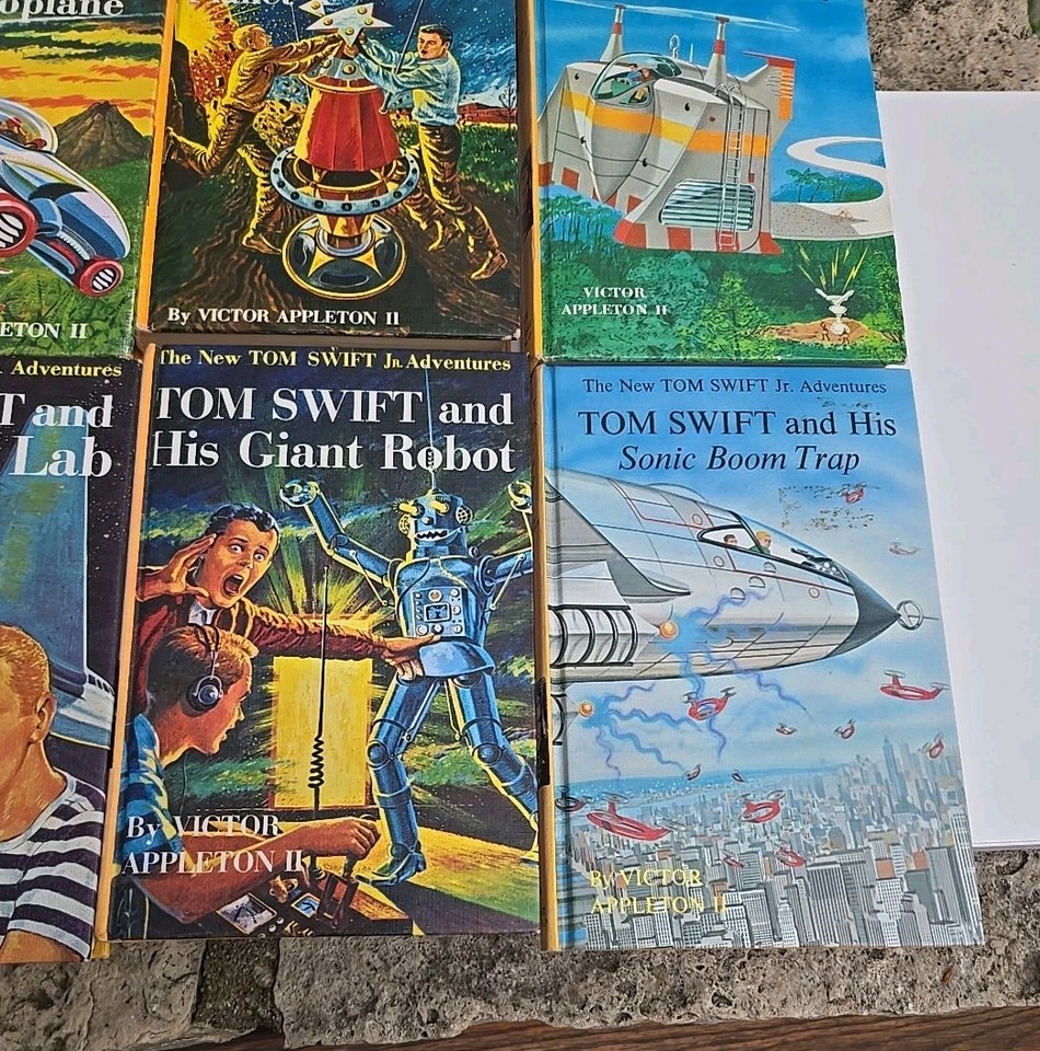 Lot of 8 Vintage Tom Swift Hardcover - Victor Appleton | eBay