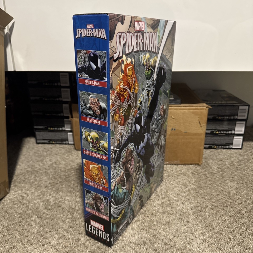 Marvel Legends Series Spider-Man 5 Pack Box Set Action Figures Amazon ...