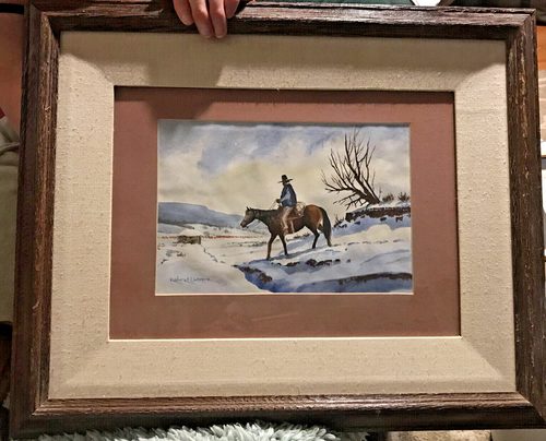 Artist Robert Draper Original Watercolor Native American Western Art | eBay