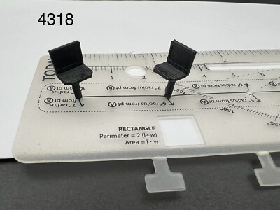 2 Pack 1/43 Police Laptop MDC MDT Greenlight Sheriff Fire Cars Trucks O ...