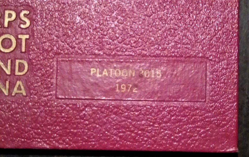 1972 Marine Corps Recruit Depot MCRD Parris Island Yearbook USMC ...