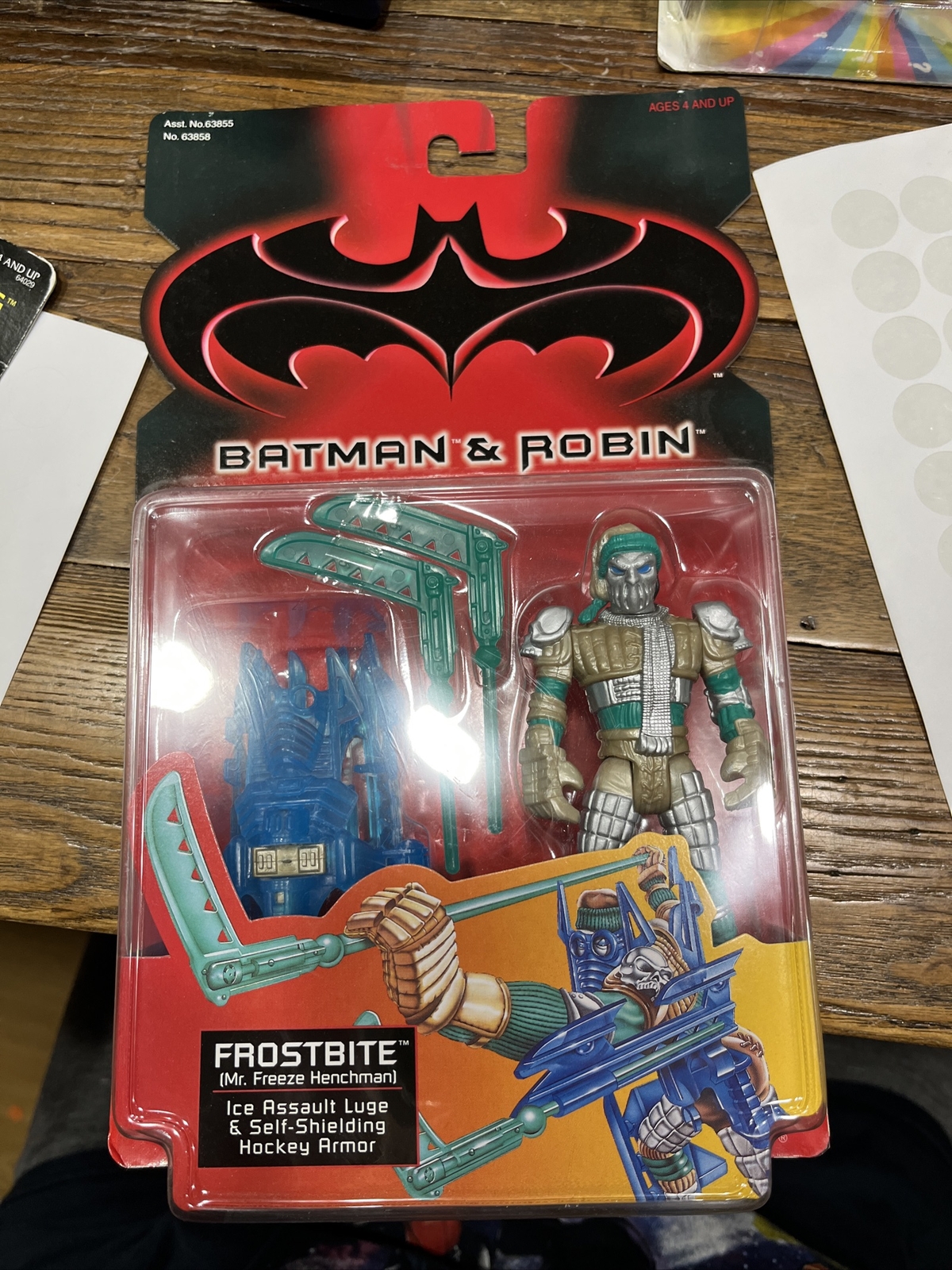 Batman & Robin Frostbite Mr Freeze Henchman Action Figure Kenner 1997 ...