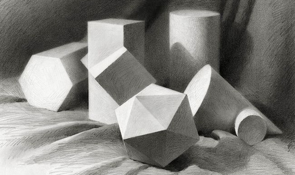 Geometric Figure Drawing How To Draw A Still Life With Basic Geometric