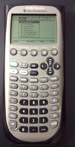TI-89 Titanium Graphing Calculator w/ Cover Texas Instruments - No ...