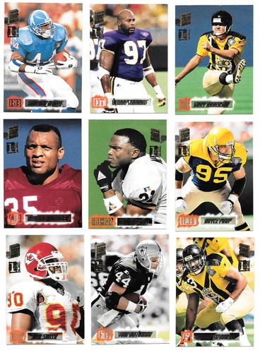 1994 Topps Stadium Club TSC Football First Day Parallel Inserts - You ...