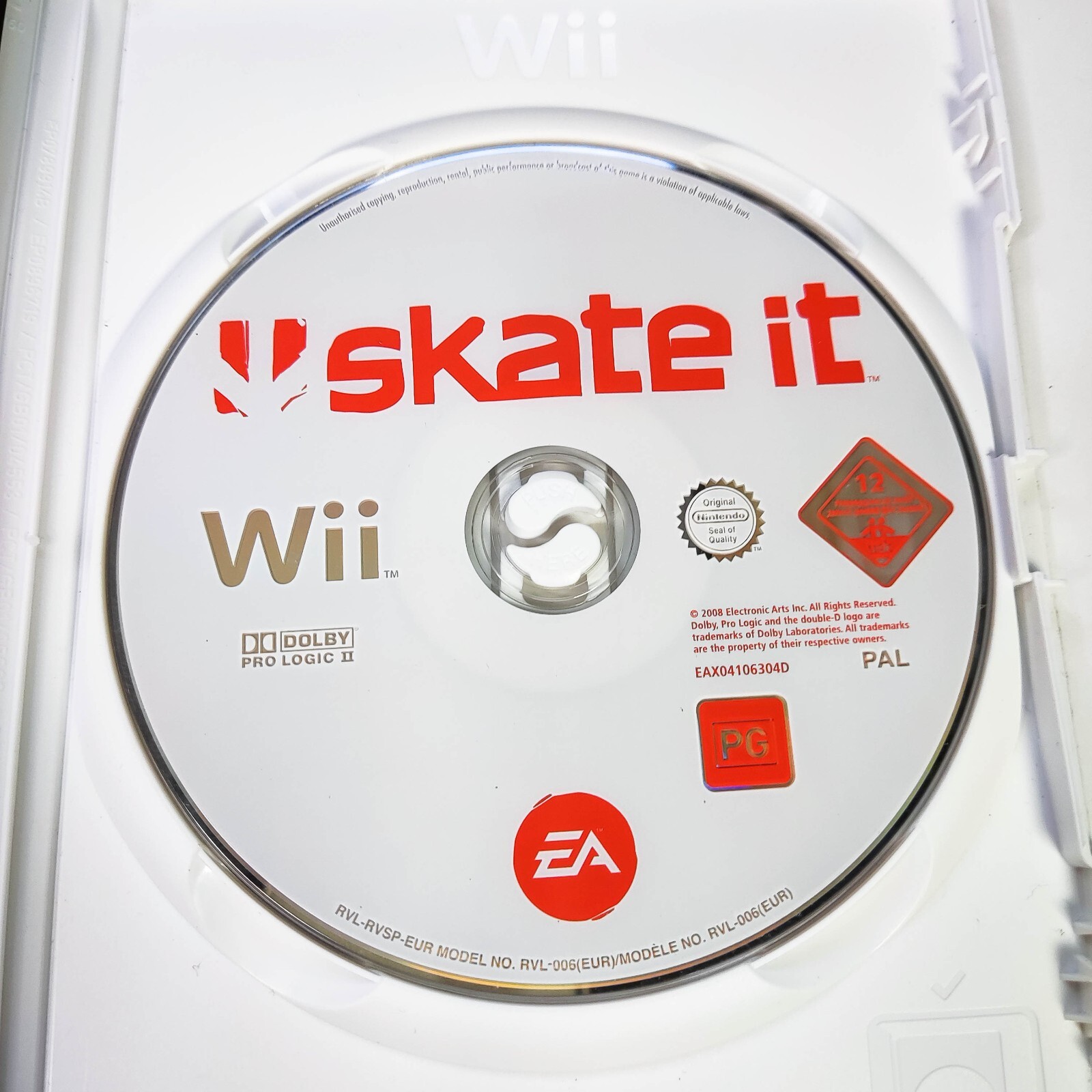 SKATE IT - NINTENDO WII | ELECTRONIC ARTS SKATE SPORTS 2008 | eBay