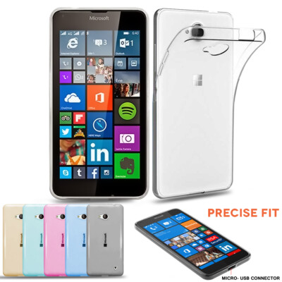 For Microsoft Lumia 950 XL 640 LTE 550 535 435 Clear Silicone Phone ...