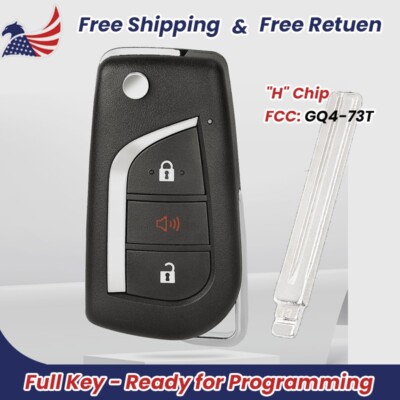 for Toyota RAV4 2019 2020 2021 Smart Remote Key Fob +H Chip 315MHz FCC ...