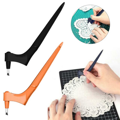 Paper Cutting Pen Craft Knives Stainless Steel with 360-Degree Rotating ...