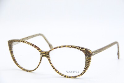 NEW VANNI V1920 A600 BROWN AUTHENTIC EYEGLASSES FRAMES 54-14 | eBay