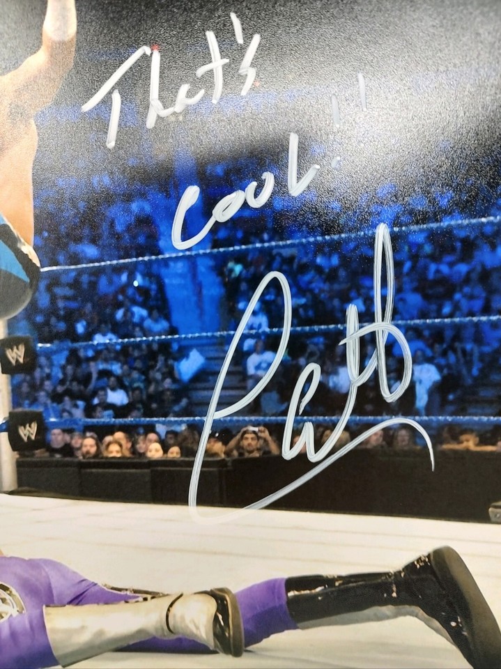 WWF WWE Carlito Colon Jr Signed 8x10 Photo #6 COA BUF | eBay