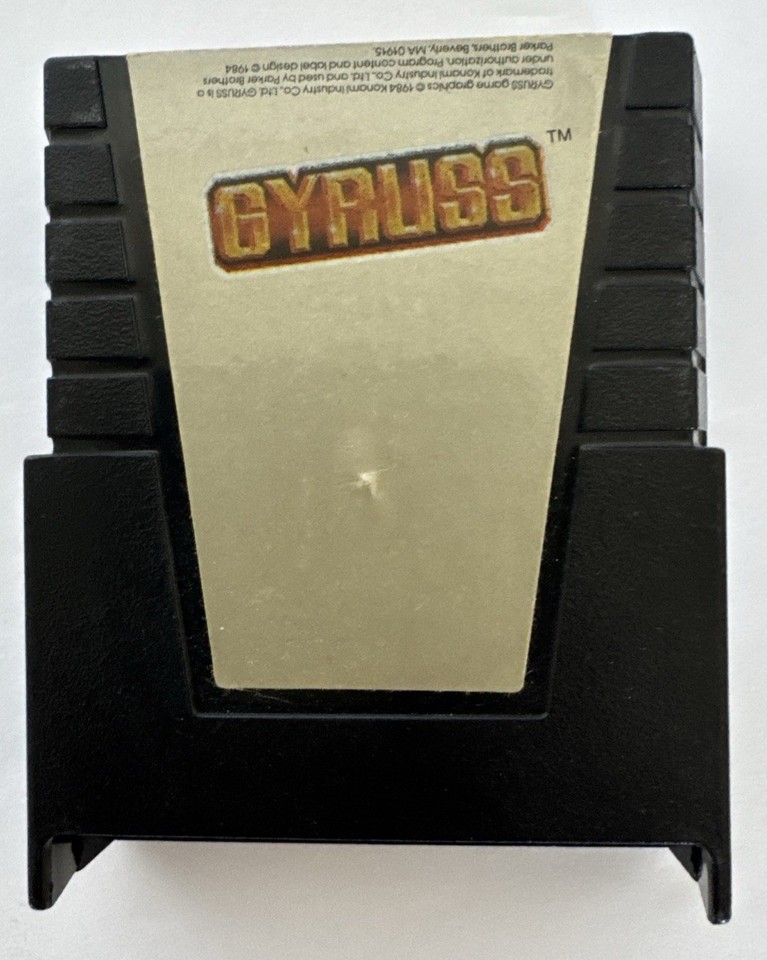 Gyruss for Atari 400 800 1200 XL XE Home Computer Cartridge Only ...