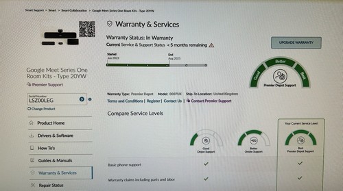 Lenovo Meet Series One Gen2 Google Video Conference base unit under ...