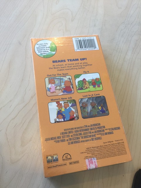 Berenstain Bears - Bears Team Up (VHS, 2004) for sale online | eBay